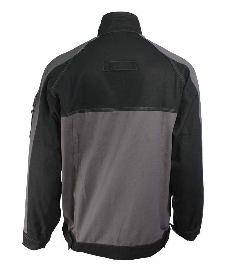 Grey and Black Fire Proof Anti Static Jacket - YULONG SAFETY